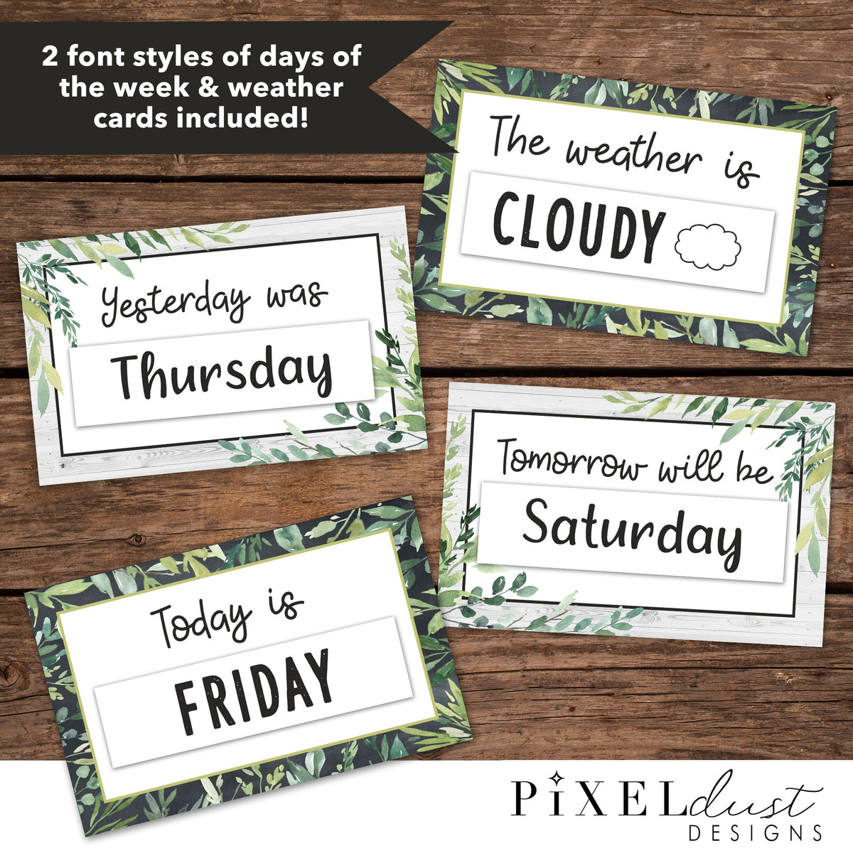 Magnolia Farmhouse Calendar Set | Weather Kit | Elementary Classroom ...