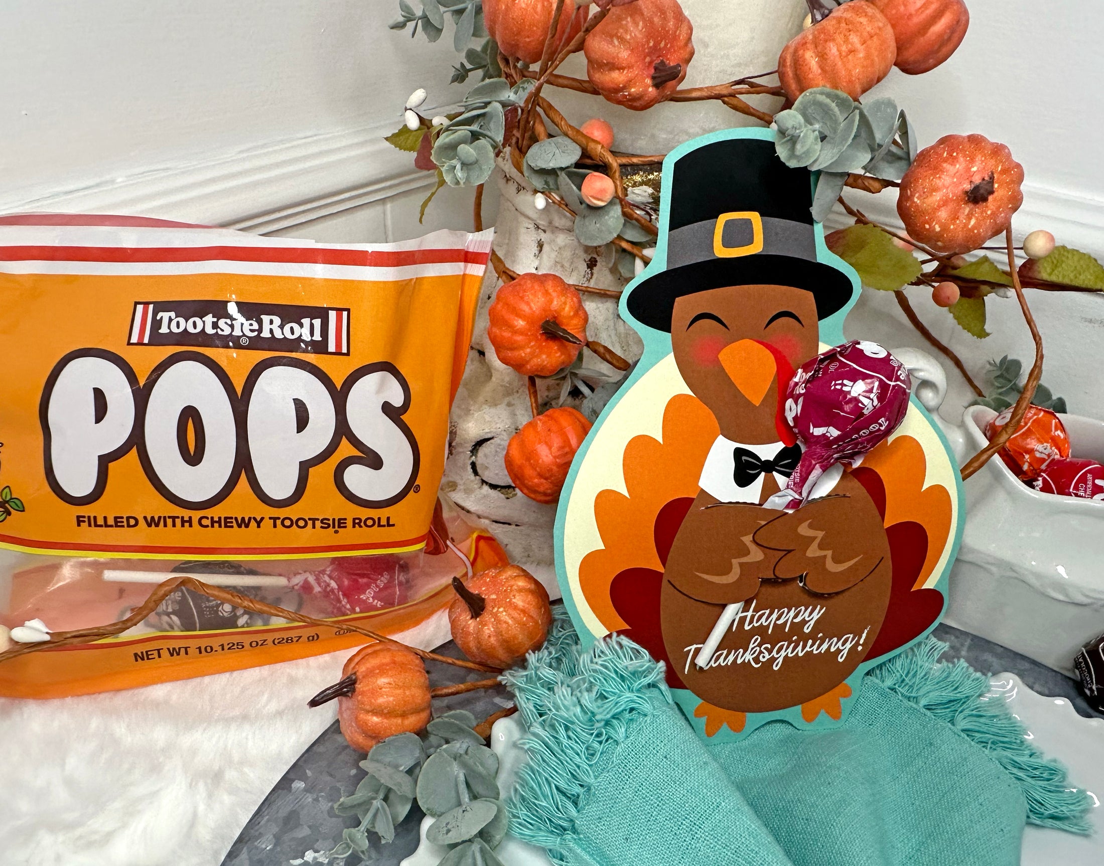 Thanksgiving Turkey Treat Holder Printable Card, Kids Placecard ...