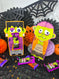 Frankenstein & Zombie Halloween Treat Holder Printable Cards ...