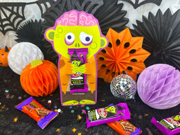 Frankenstein & Zombie Halloween Treat Holder Printable Cards ...