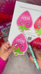 Berry Sweet Strawberry Printable Valentine Cards for Kids – Pixeldust ...
