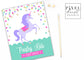 Rainbow Unicorn School Binder Cover Set – Pixeldust Designs