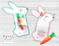 Easter Bunny Printable Treat Holder Cards – Pixeldust Designs
