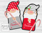 Christmas Gnome Holiday Treat Holder Printable Gift Cards – Pixeldust ...