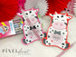 Cute Cow Printable Valentine Treat Holder Cards – Pixeldust Designs