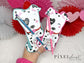 Dalmatian Puppy Dog Printable Valentine Treat Holder Cards for Kids ...