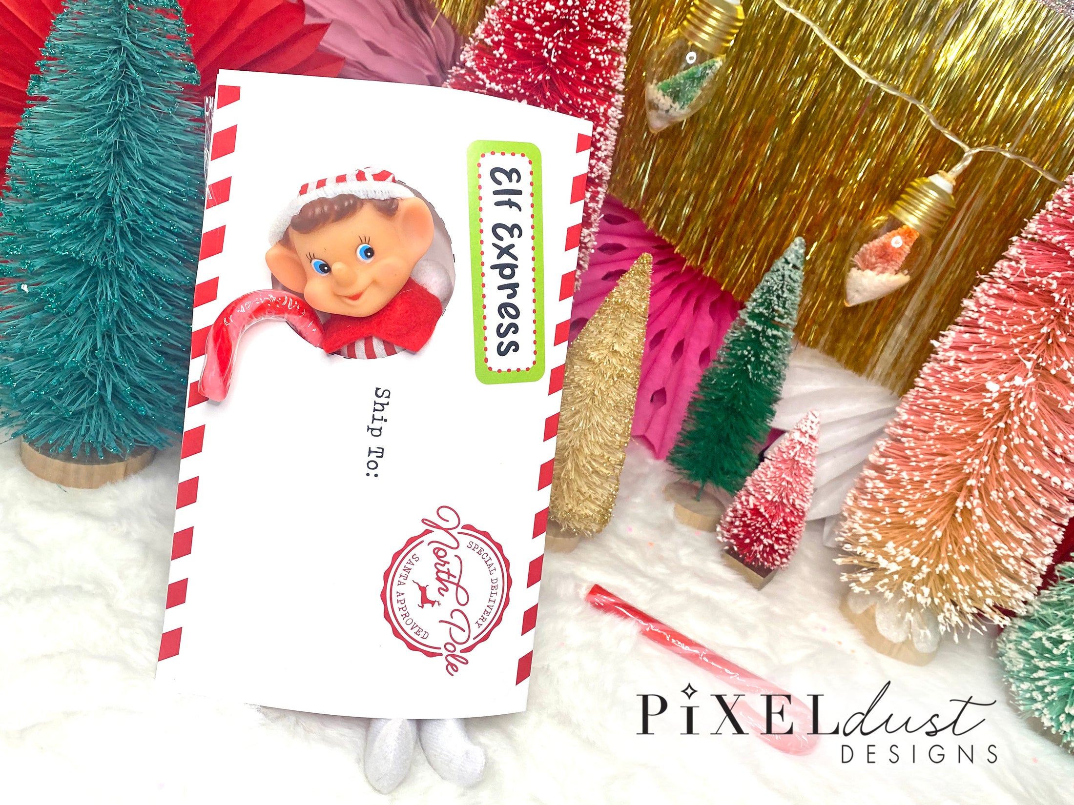 Printable Scout Elf Envelopes, Elf on the Shelf Outfit Props ...