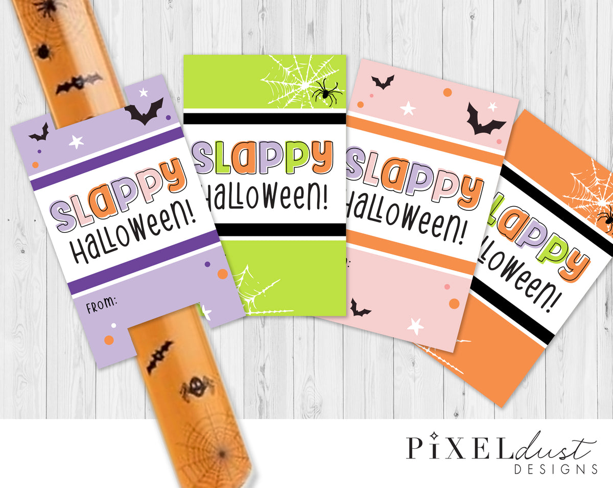 Slappy Halloween Slap Bracelet Cards – Pixeldust Designs