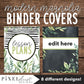 Modern Magnolia Farmhouse Editable Binder Covers and Spines – Pixeldust ...