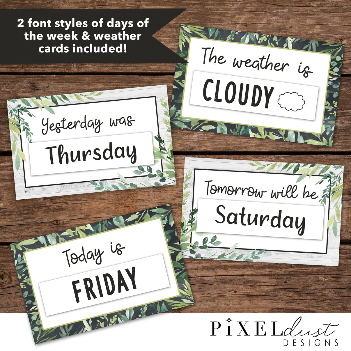 Magnolia Farmhouse Calendar Set | Weather Kit | Elementary Classroom ...