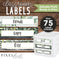 Magnolia Farmhouse, Editable Sterilite Drawer Classroom Labels ...