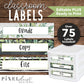 Magnolia Farmhouse, Editable Sterilite Drawer Classroom Labels ...