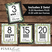 Magnolia Farmhouse 0-20 Number Posters | Ten Frames | Classroom Decor ...