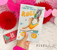 Retro Roller Skate Printable Classroom Valentine Cards for Kids ...